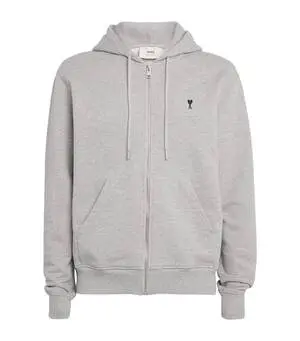 Ami Full Zip Sweatshirts Hoodies For Men