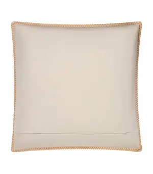 Etro Cotton Ribot Embroidered Cushion