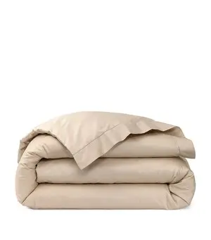 Ralph Lauren Supima Cotton Sateen Langdon King Duvet Cover - Neutral
