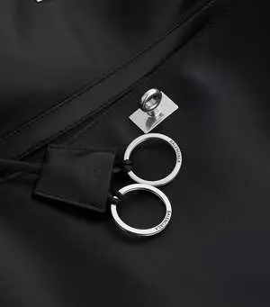 Balenciaga Calfskin Messenger Bag - Black
