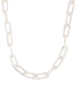 BLEUE BURNHAM Sterling Link Necklace - Silver