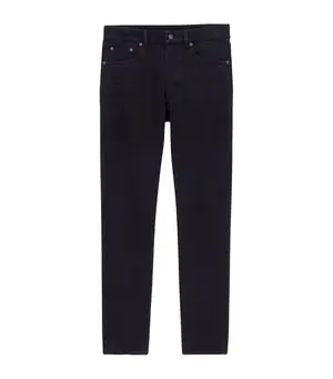 Saint Laurent Mick Straight Leg Jeans Grey