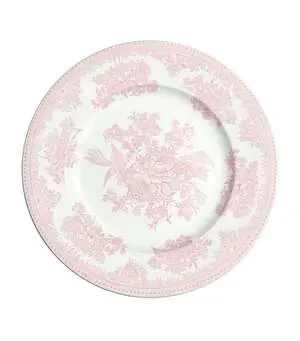 BURLEIGH Set Of 4 Asiatic Pheasant Plates - Pink