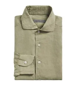 Corneliani Linen Shirt - Green
