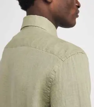 Corneliani Linen Shirt - Green