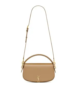 Saint Laurent Gold Tone Cross Body Bags