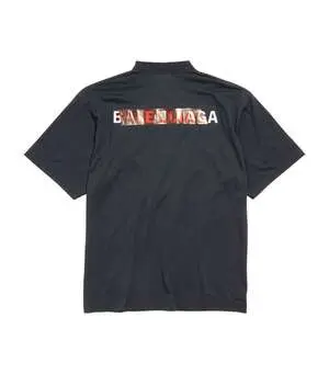 Balenciaga Medium Fit Logo T-shirt