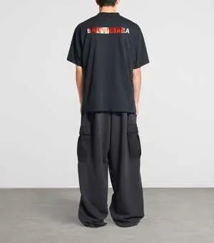 Balenciaga Medium Fit Logo T-shirt