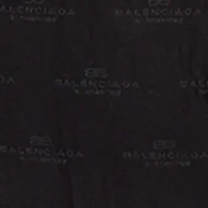 Balenciaga Silk Logo Print Shirt
