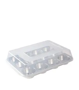 NORDICWARE Naturals 12-cup Muffin Pan With Lid - Silver