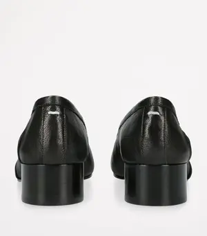 MAISON MARGIELA Suede Tabi Ballerina Pumps - Black