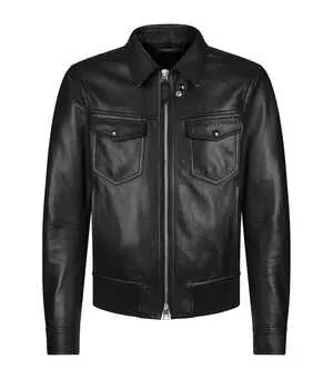 Men's Tumbled Leather Jackets
