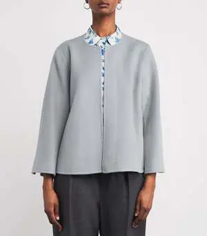 WOLK MORAIS Paletot Cashmere Jacket - Grey