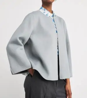 WOLK MORAIS Paletot Cashmere Jacket - Grey