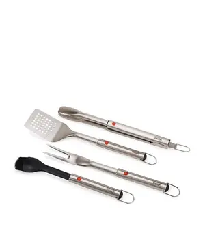 JOSEPH JOSEPH Stainless Steel 4-piece Grillout Bbq Utensils Set And Case - Metallic