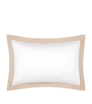 Ralph Lauren Cotton Langdon Coastal Oxford Pillowcase - Neutral
