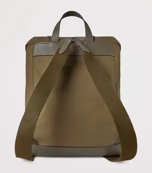 Mulberry Waxed Cotton Heritage Backpack