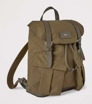Mulberry Waxed Cotton Heritage Backpack