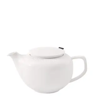 VILLEROY & BOCH Porcelain Afina Teapot With Filter - White