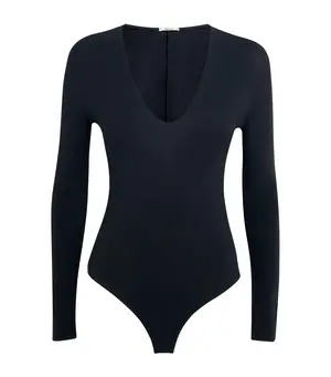 WOLFORD The V-Neck Bodysuit