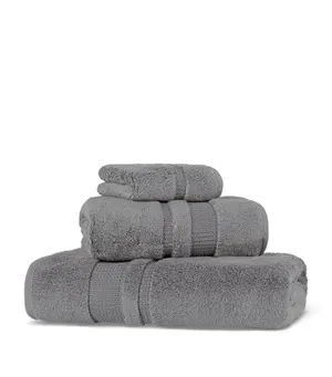 HAMAM Cotton Pera Bath Sheet - Grey