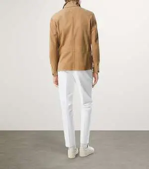 TOM FORD Four-pocket Suede Jacket