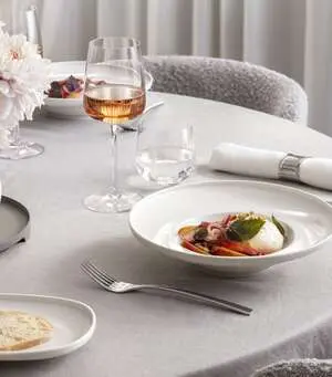 VILLEROY & BOCH Crystal Afina White Wine Glasses - Clear