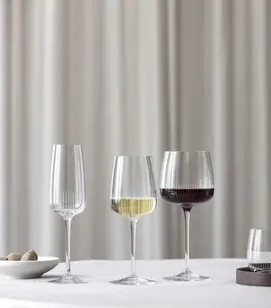VILLEROY & BOCH Crystal Afina White Wine Glasses - Clear