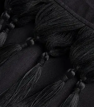 TALLER MARMO Linen Fringe-trim Marlino Trousers