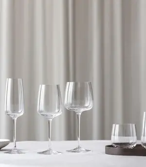 VILLEROY & BOCH Crystal Afina Champagne Glasses
