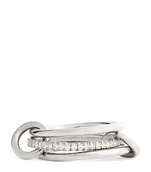 SPINELLI KILCOLLIN Gold And Diamond Sonny Ring - White