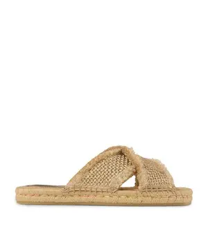 JIMMY CHOO Aciel Raffia Sandals