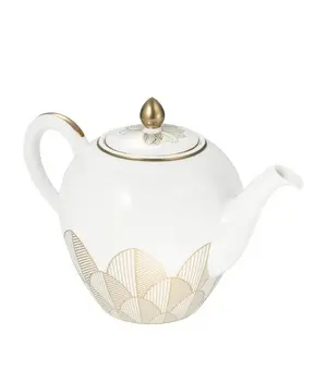 Christofle Porcelain Malmaison Teapot