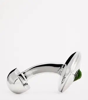BABETTE WASSERMAN LONDON Thread-detail American Football Cufflinks