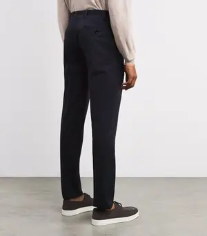 LARDINI Cotton Drop Reg Trousers