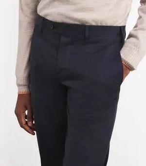 LARDINI Cotton Drop Reg Trousers