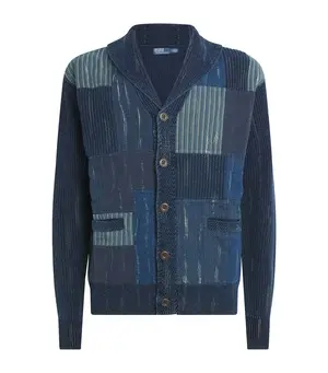 Polo Ralph Lauren Cotton Patchwork Cardigan