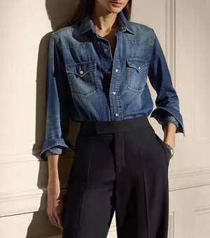 Ralph Lauren Denim Western Shirt