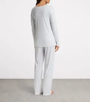Hanro Cotton Silk Pyjama Set