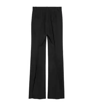 Balenciaga Wool Flared Trousers