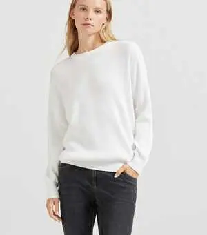 Brunello Cucinelli Cotton Sweater - White