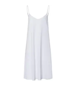 Hanro Cotton Silk Nightdress - White