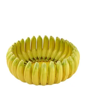 BORDALLO PINHEIRO Banana Centrepiece Bowl - Yellow