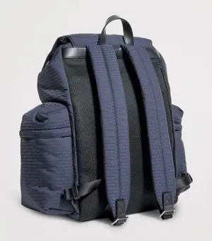Emporio Armani Padded Jacquard Backpack