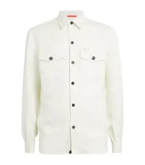 Men's White Overshirts
