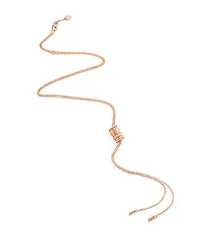 MARLI NEW YORK Life Cravat Necklace - Rose Gold