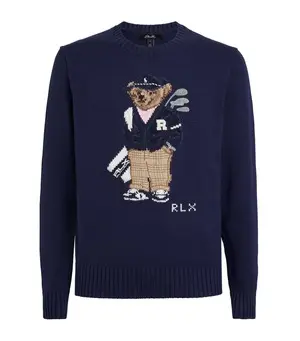 Rlx Ralph Lauren Drop Shoulder Knitwear For Men