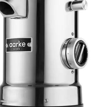 AARKE Stainless Steel Flat Burr Coffee Grinder