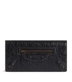 Balenciaga Le City Long Wallet - Black