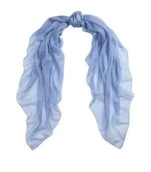 Ralph Lauren Cashmere-silk Scarf - Blue
